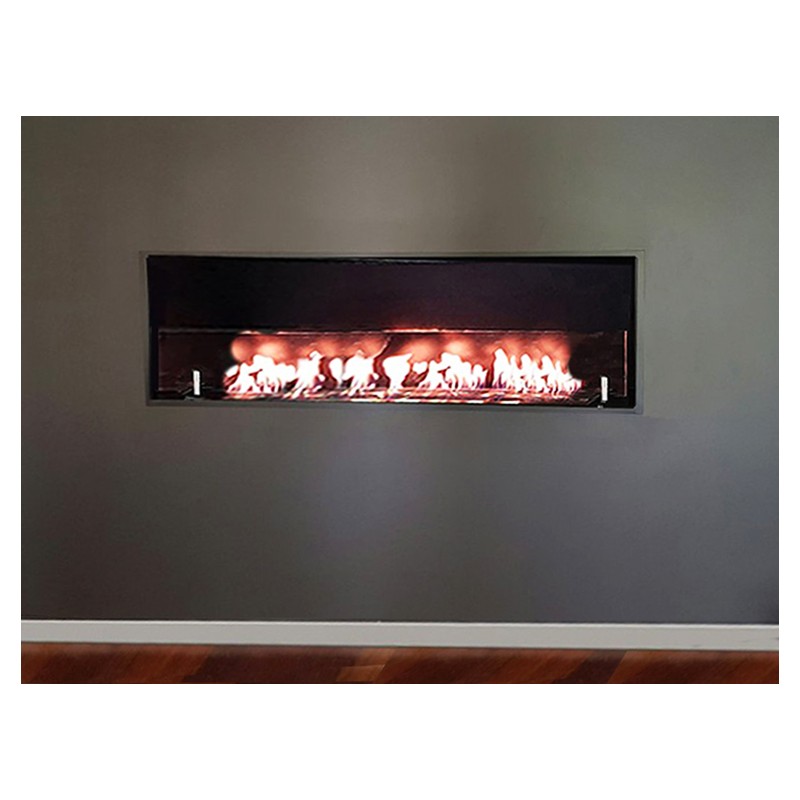 Cheminée éthanol encastrable Foyer 16/9 130 XL - Direct Cheminée