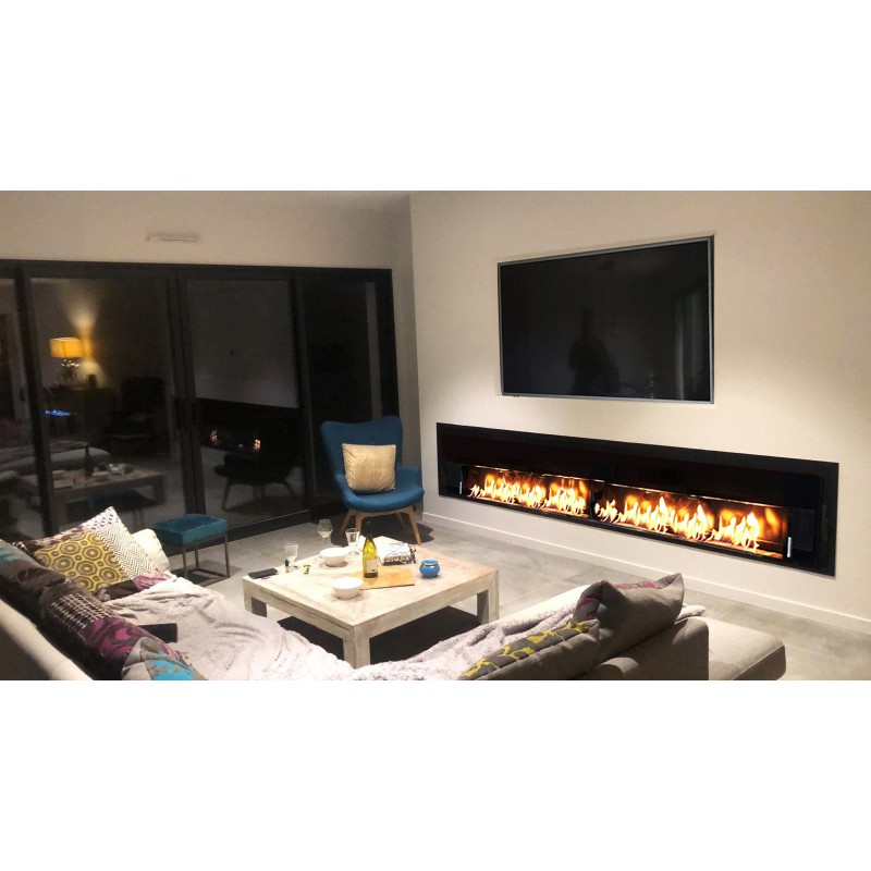 Foyer encastrable bio-éthanol - Foyer 300 2XXL Encastrable