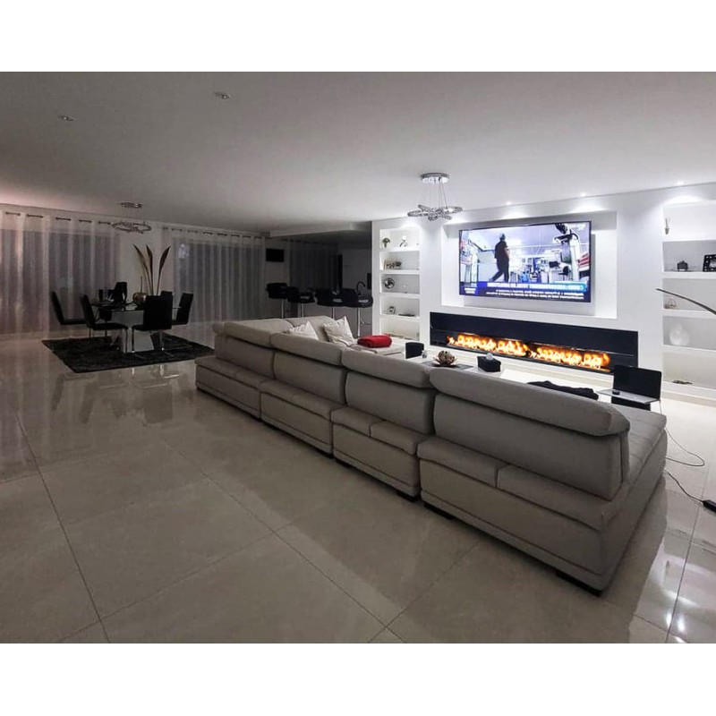 Foyer encastrable bio-éthanol - Foyer 300 2XXL Slim Encastrable Extra ...