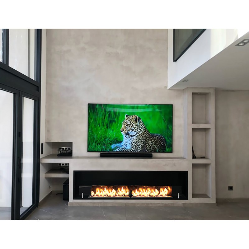 Foyer encastrable bio-éthanol - Foyer 240 2XL encastrable